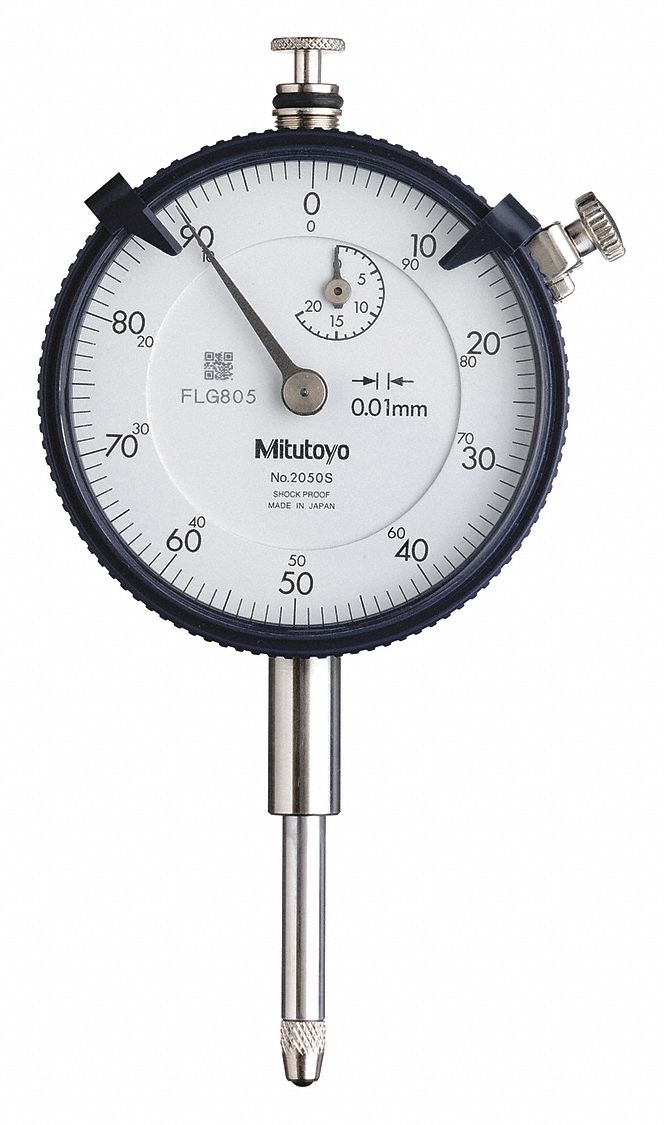 MITUTOYO, 0 mm to 20 mm, Metric, Dial Indicator - 39X316|2050A - Grainger