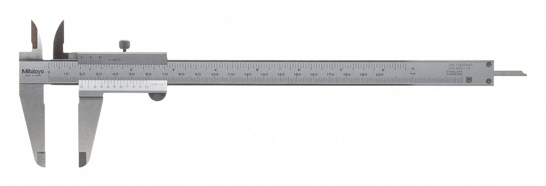 MITUTOYO, Vernier Caliper - 39X486|530-114 - Grainger
