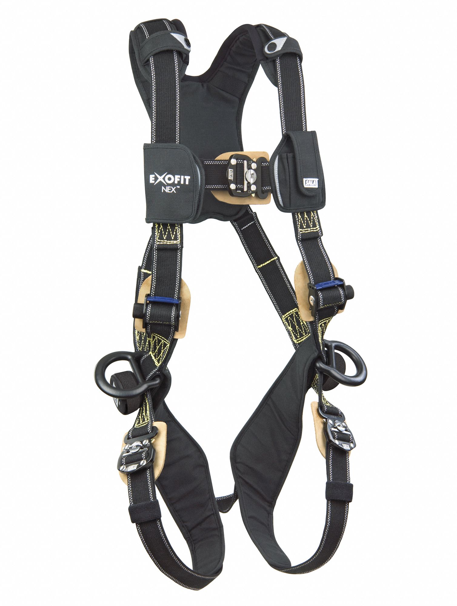 3M DBI-SALA Arc-Flash Rated Full Body Harness, 420 lb, Black - 2XL ...