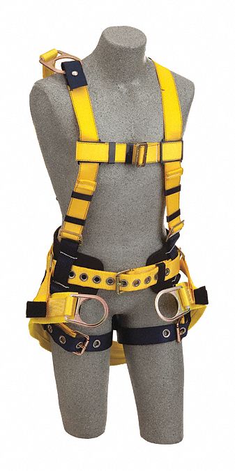 3M DBI-SALA, 1106100, Derrick Harness,18In Dorsal D-Ring - 39Y958 ...