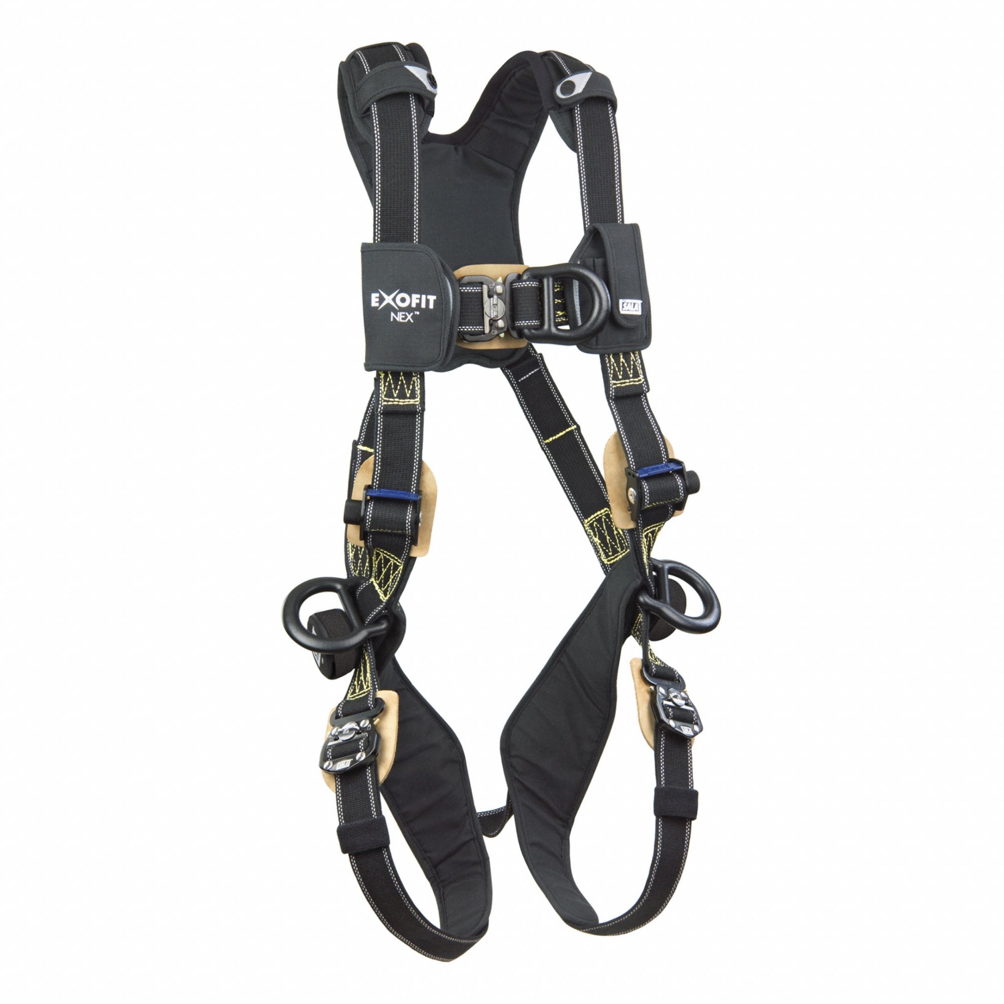 3M DBI-SALA, Vest, Quick-Connect / Quick-Connect Buckles, Full Body ...