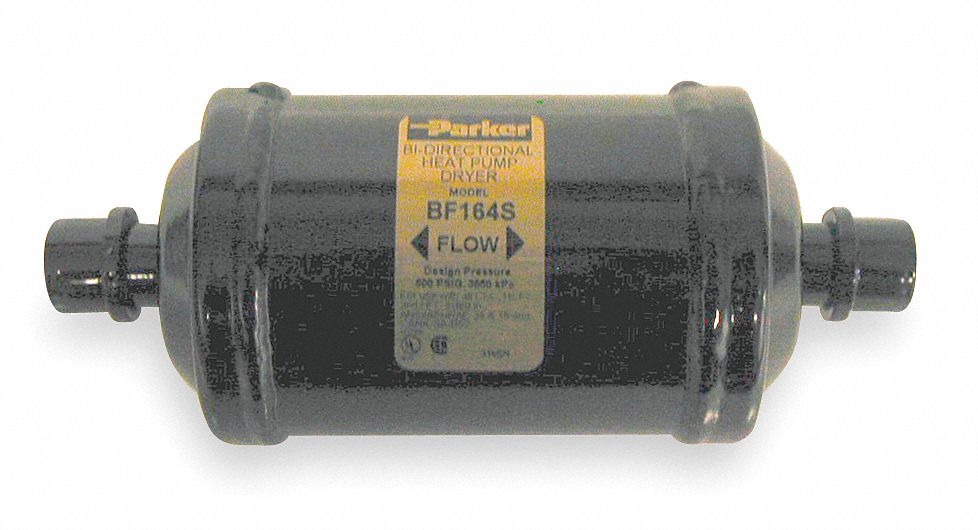 PARKER, Steel, For 8 ton System, Liquid Line Filter Dryer - 3A655|BF ...