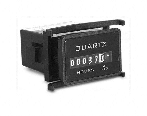 6 Digits, Electromechanical, Hour Meter - 3AB99|722-0002 - Grainger