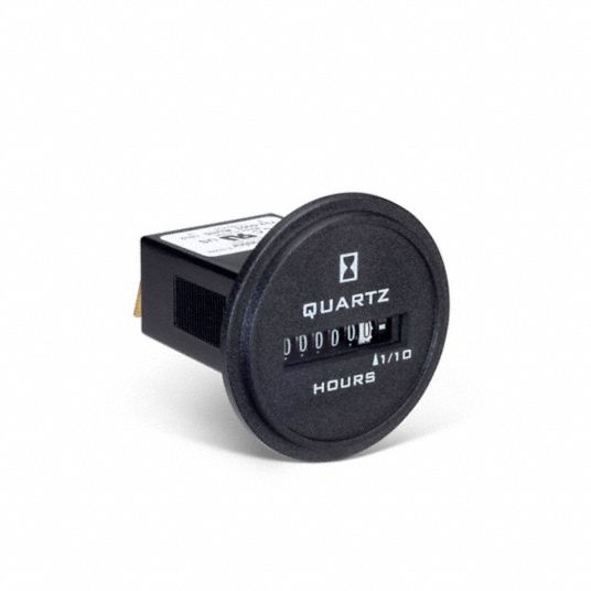 TRUMETER, Hour Meters, Front Panel Mounting, Hour Meter - 3AE14|732 ...