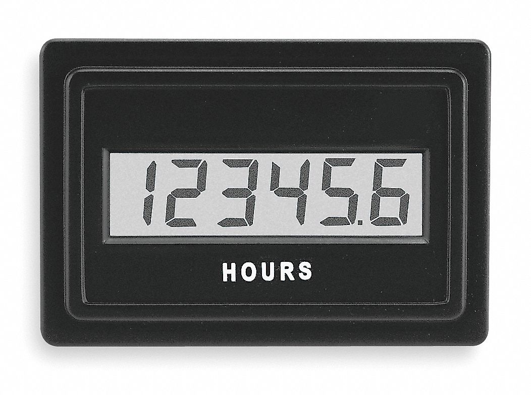 Hours and Tenths Display Units, Number of Digits 6 - Grainger