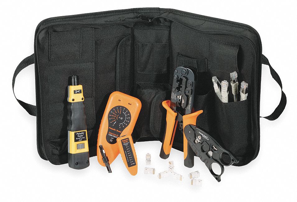 GREENLEE COMMUNICATIONS 6-PC Communications Tool Kit - 3AEX4|901053 ...