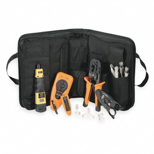 GREENLEE COMMUNICATIONS 6-PC Communications Tool Kit - 3AEX4|901053 ...
