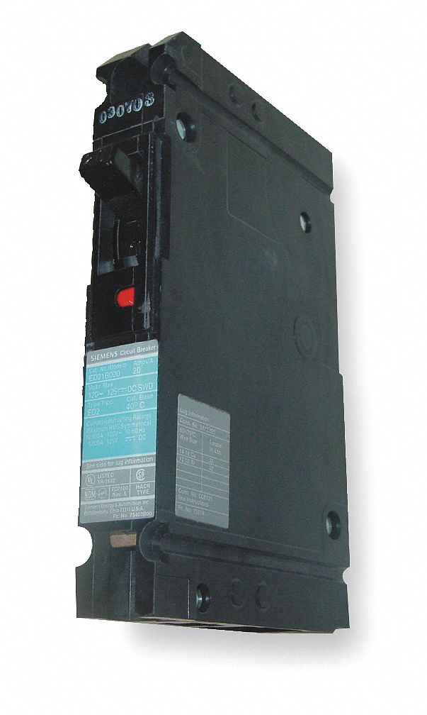 SIEMENS, 70 A Amps, 25kA at 277V AC, Molded Case Circuit Breaker - 3CMN6|HED41B070 - Grainger