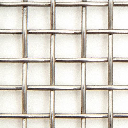 Wire Cloth,304,4 Mesh,0.0630 dia.,48x48 - Grainger
