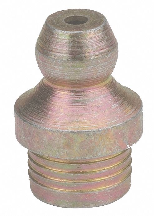 Drive (Push-In) Fitting, 5/16" Thread Size, Grease Fitting - 3APA9 ...