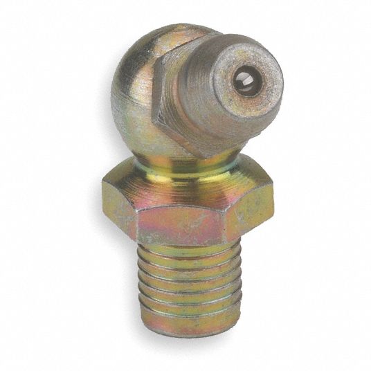 Drive (Push-In) Fitting, 1/4" Thread Size, Grease Fitting - 3APC2|3APC2 ...