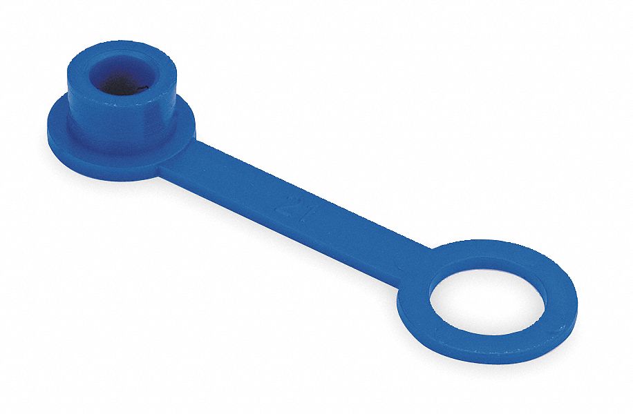 CAPLUGS, Blue, Plastic, Grease Fitting Caps - 3APC4|3APC4 - Grainger