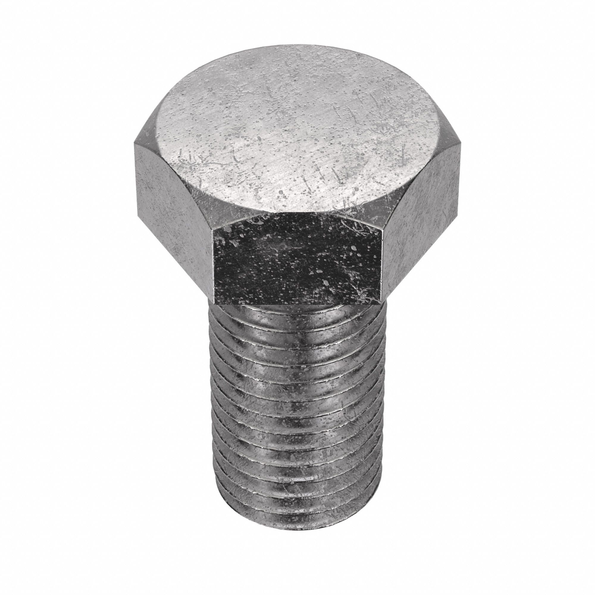APPROVED VENDOR Tornillo de Cabeza de Dado Hexagonal 1"-8 18-8 (304) Longitud de 2", Acabado Sin ...