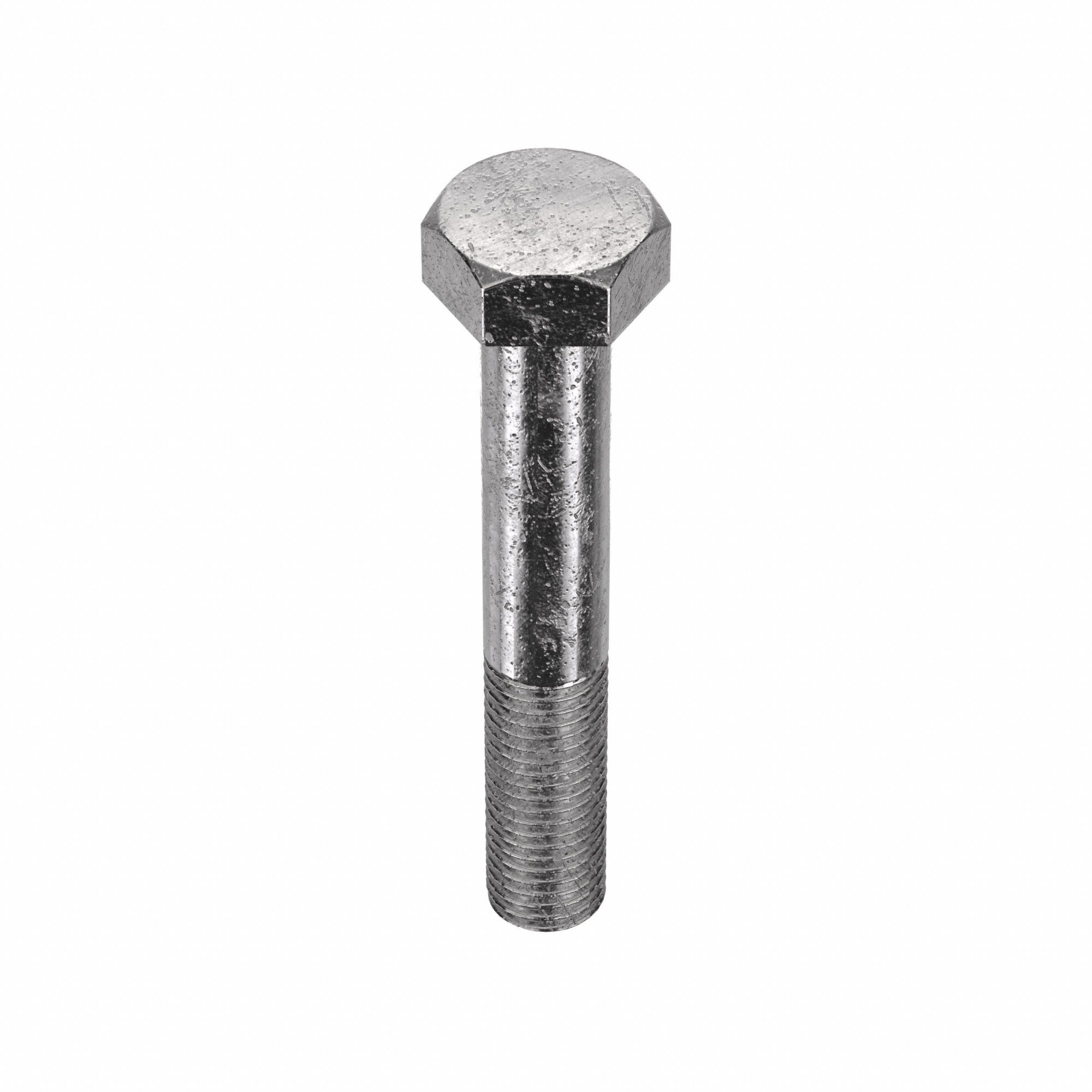 APPROVED VENDOR Tornillo de Cabeza de Dado Hexagonal 5/16"-24 18-8 (304) Longitud de 2", Acabado ...