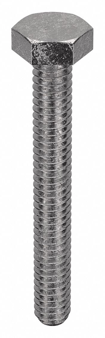 Hex Head Cap Screw, PK 50 - Grainger