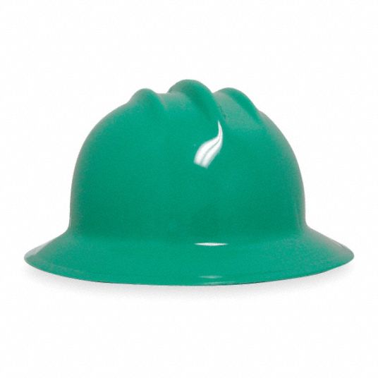 Full Brim, Hard Hat, Type 1, Class E ANSI Classification, Pinlock (6 ...