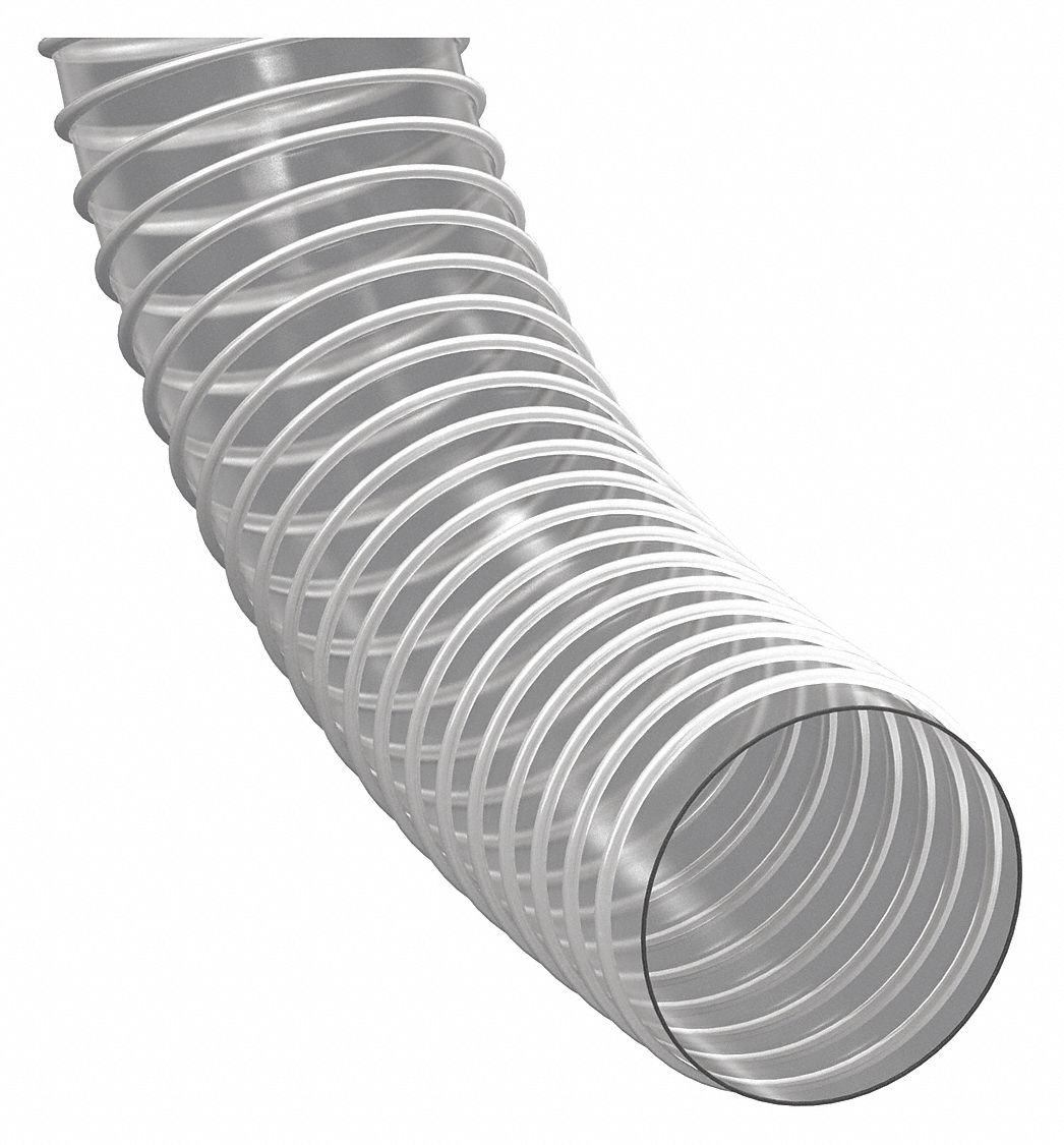 4 in Hose Inside Dia., 50 ft Hose Lg, Industrial Ducting Hose - 3AXY6 ...