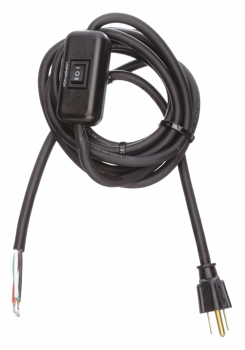 POWER FIRST Cable de Alimentación de 10 pies, Amperaje Máx. 10, Voltaje ...