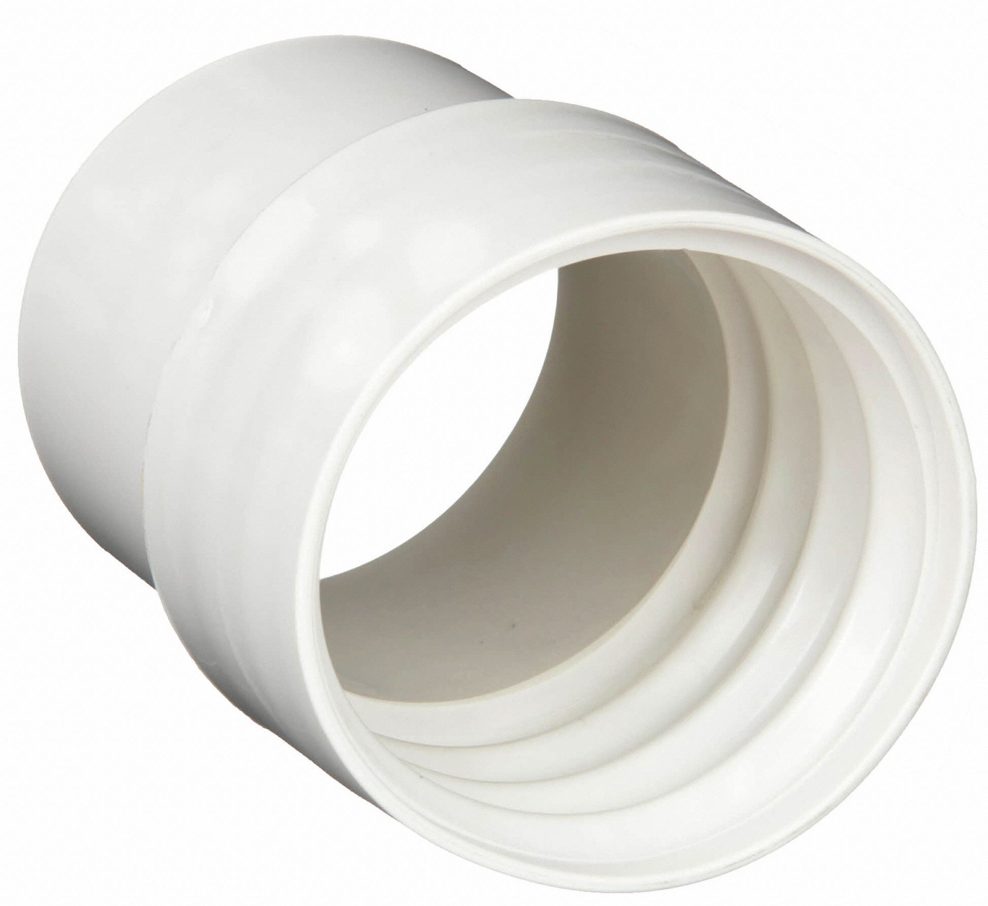 HI-TECH DURAVENT Hose Cuff: PVC, 1 1/2 in Inside Dia. (In.), 1 3/4 in ...