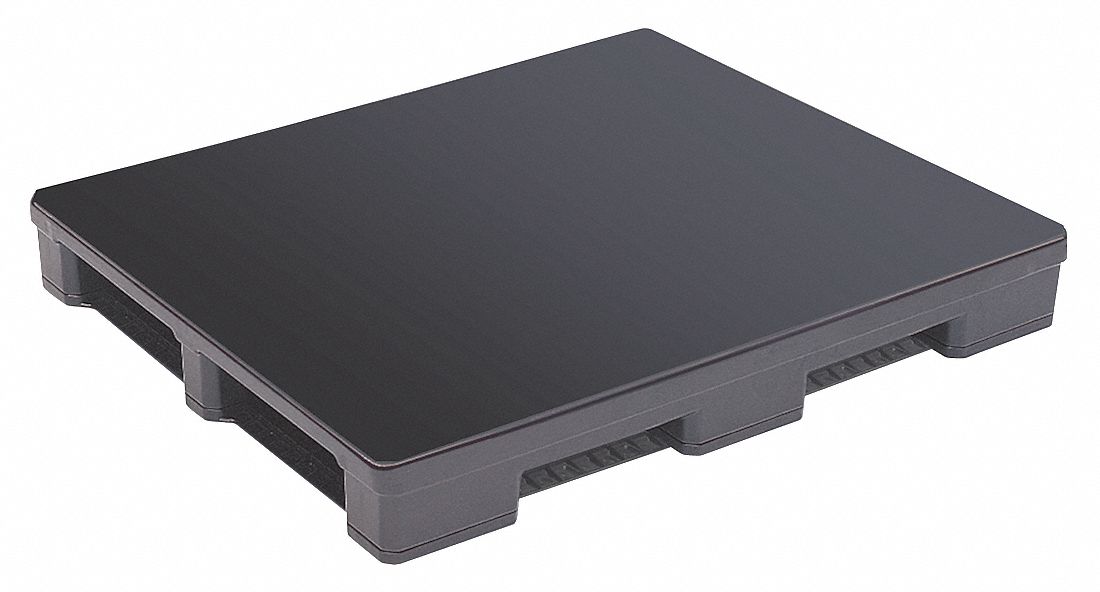 Rackable, 48 in Overall Lg, Pallet - 3AZG6|40x48 R2 CIISC Blk PC Frm ...