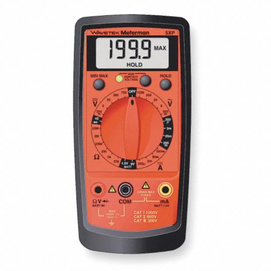 METERMAN Digital Multimeter - 3BA21|5XP - Grainger