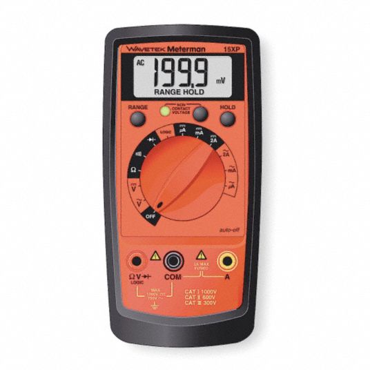 METERMAN Digital Multimeter - 3BA22|15XP - Grainger