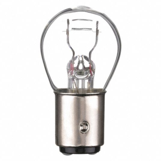 Miniature Incandescent Bulb, S8, Double Contact Index (BAY15d), Lumens ...