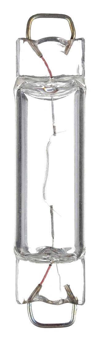 Miniature Incandescent Bulb, T3, Rigid Loop, Lumens 75, Watts 10.0, PK ...