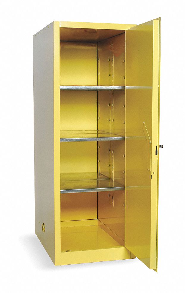 EAGLE, Std, 48 gal, Hazardous Material Storage Cabinet - 3BE87|1946X ...