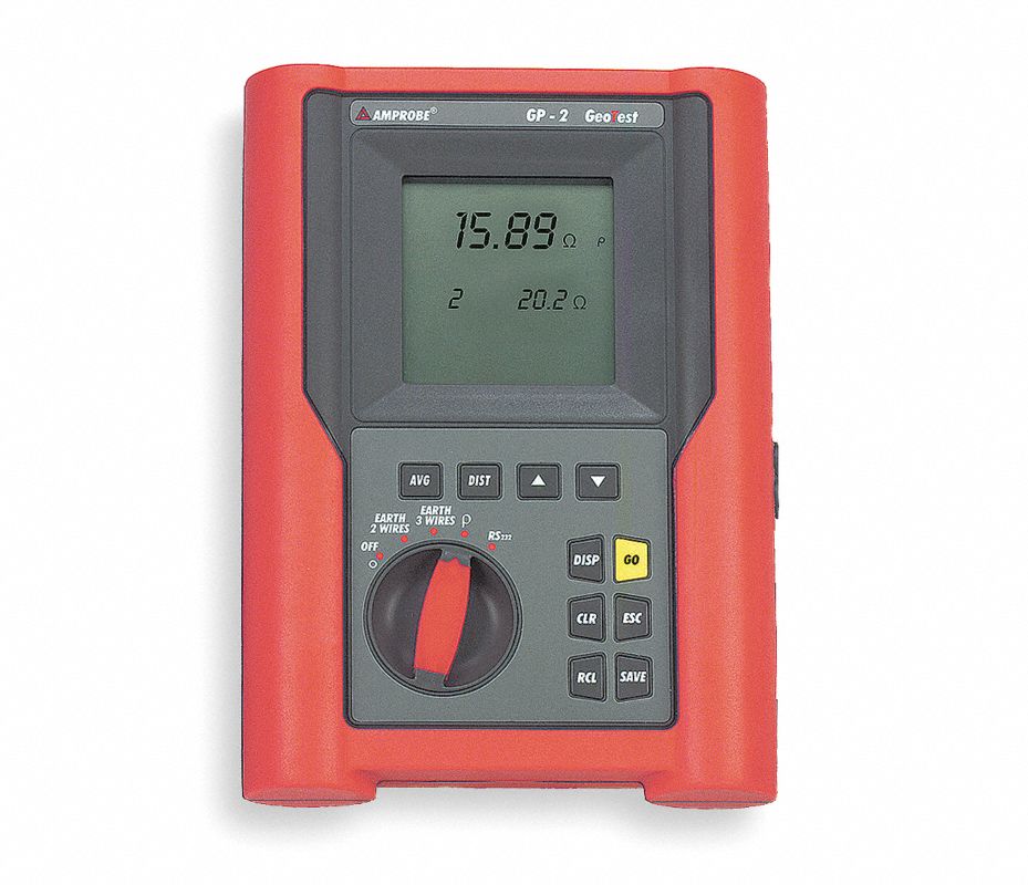 AMPROBE Medidor Resistencia Medicion 3O 2 pts - 3BDM3 | GP-2 - Grainger ...