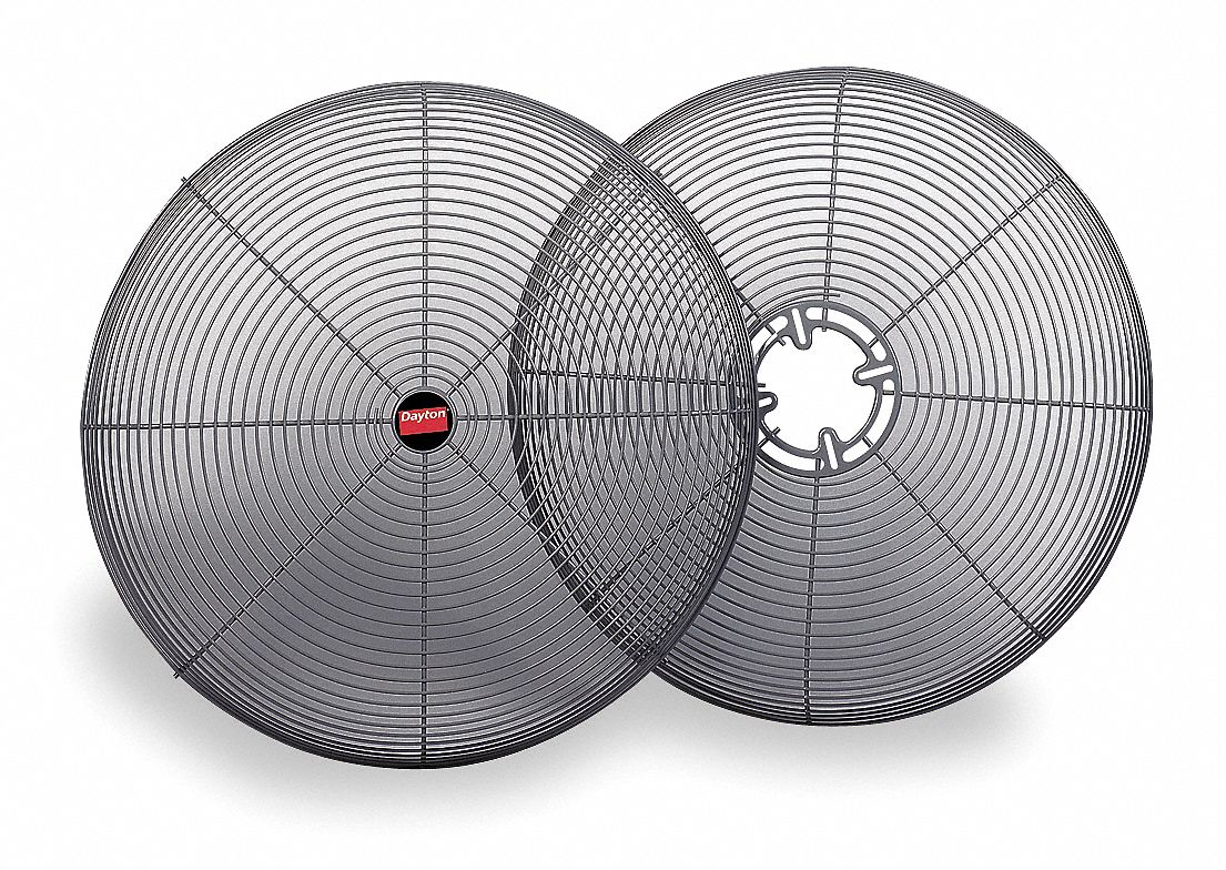 18 1/2 in Steel Industrial Fan Guard, For Use With Shaded Pole ...
