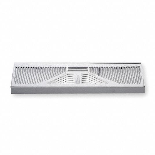 AMERIFLOW Baseboard Register, White, 18" W, 18" H - 3CC46|3018W18 ...