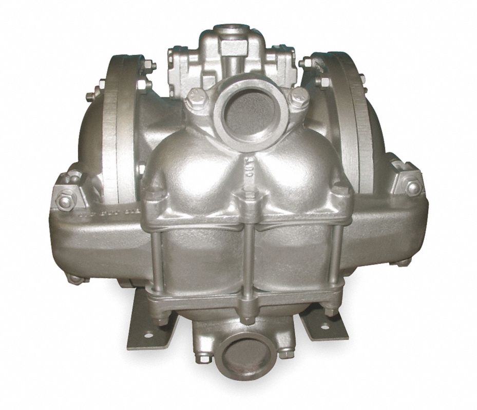 SANDPIPER Bomba de Doble Diafragma, 100 PCEM, 3/4", NPT, Acero ...