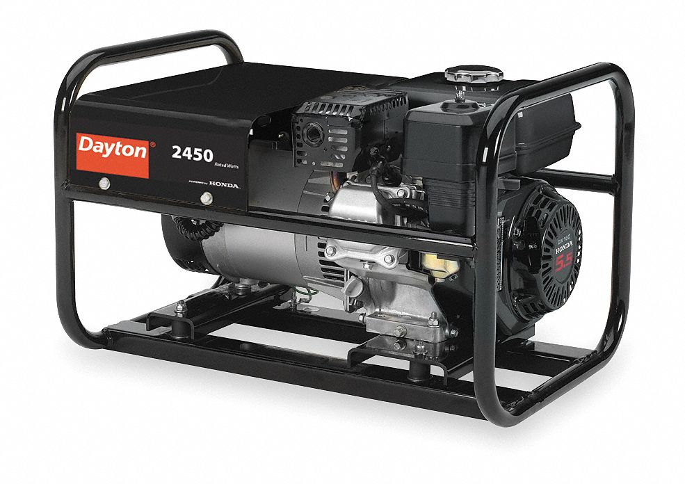 Portable Generator, Conventional, Generator Fuel Type Gasoline ...