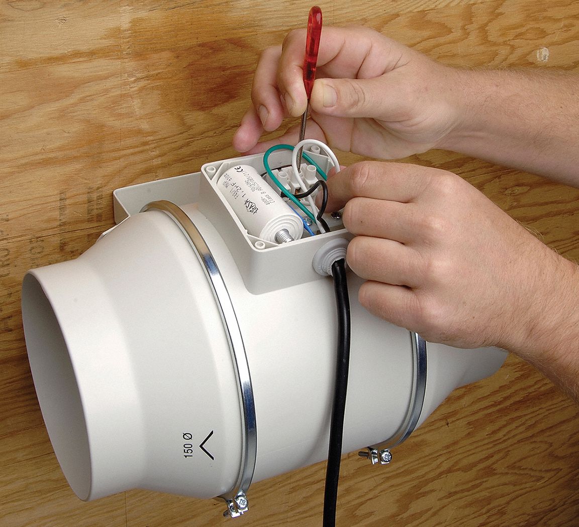 SOLER & PALAU In-Line Duct Fan: 101 cfm Max., 4 in Duct, 26 W, 120V AC ...