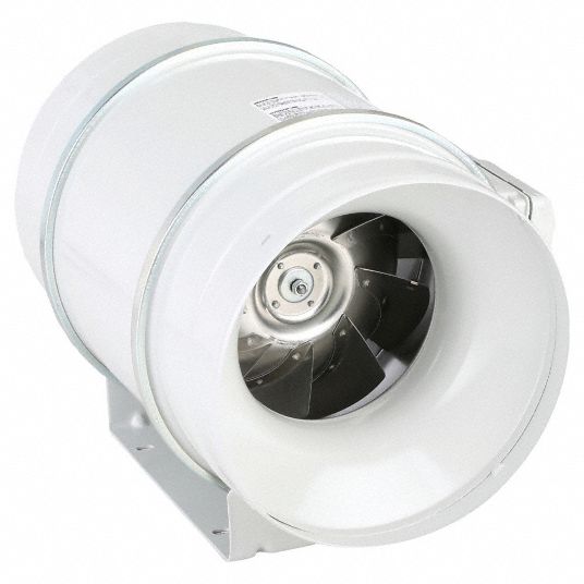 754 cfm Max., 10 in Duct, In-Line Duct Fan - 3CGA9|TD-250 - Grainger