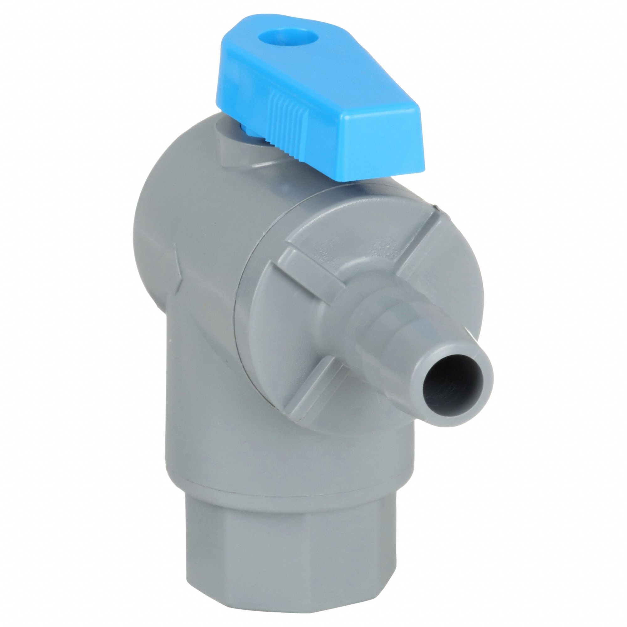 1/4 in, PVC, Manual Two-Way Ball Valve - 3CGN4|7153490 - Grainger