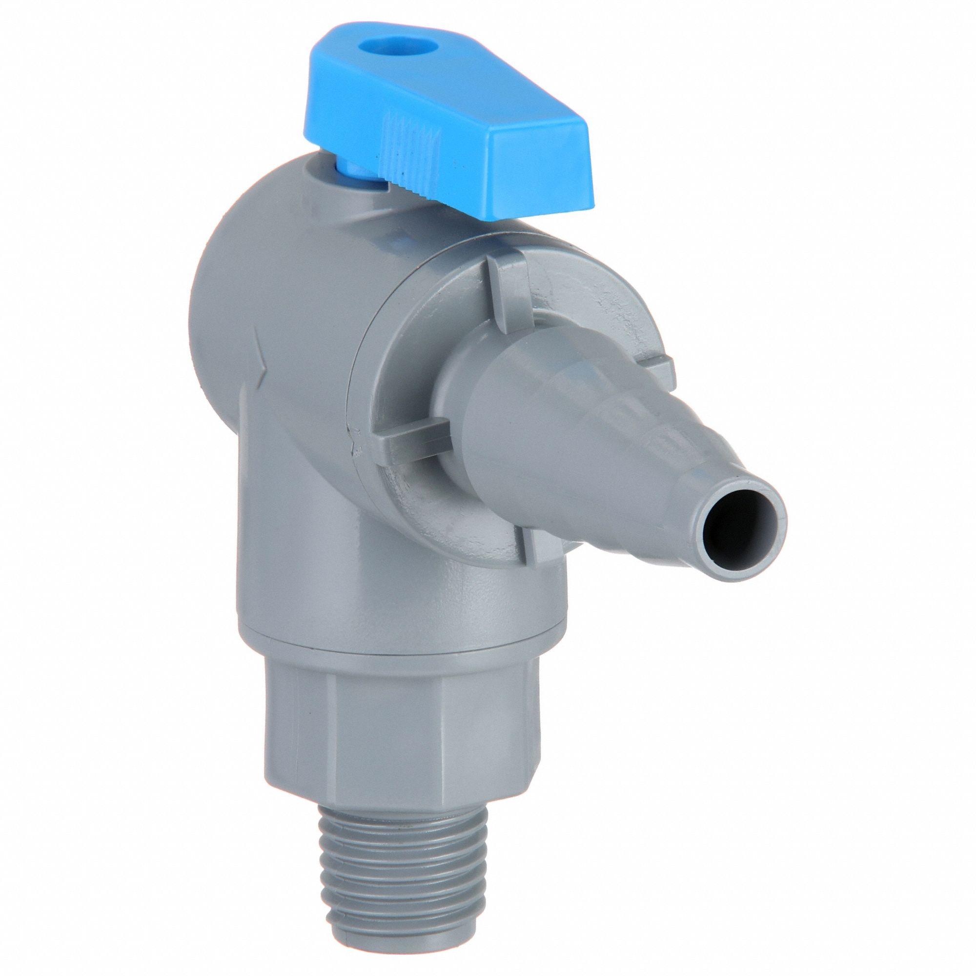 3/8 in, PVC, Manual Two-Way Ball Valve - 3CGV5|PVC 657-6MTB-F - Grainger