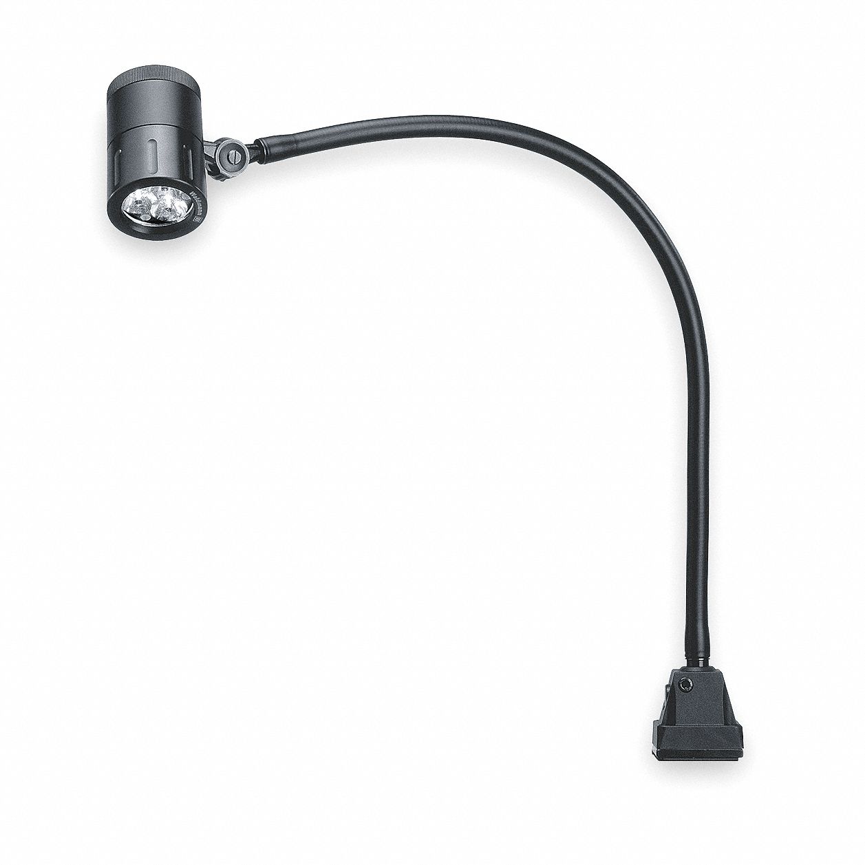 Gooseneck Task Light, LED, 24 in Arm Length, 400 Lumens, Lamp Included ...