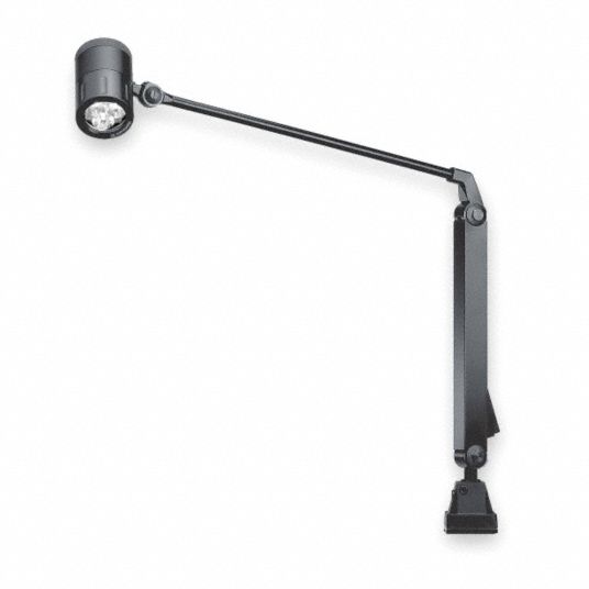 Articulating Arm Task Light, LED, 27 1/2 in Arm Length, 400 Lumens ...