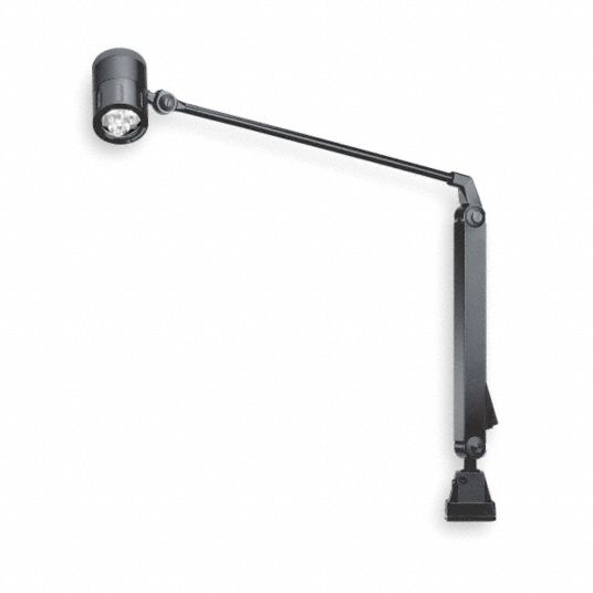 Articulating Arm Task Light, LED, 27 1/2 in Arm Length, 400 Lumens ...