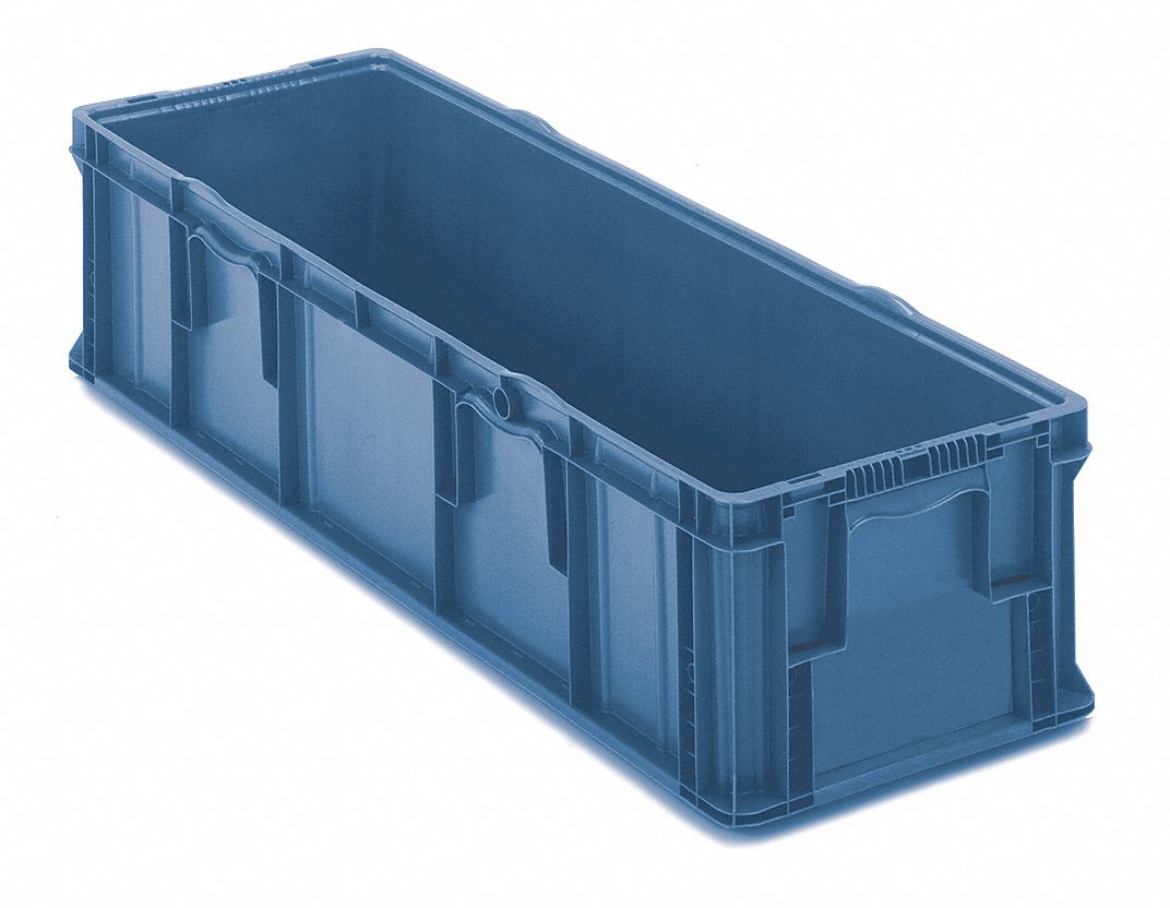 ORBIS STRAIGHT WALL LONG BOX,H10 3/4,D 48 - Straight Wall Containers ...