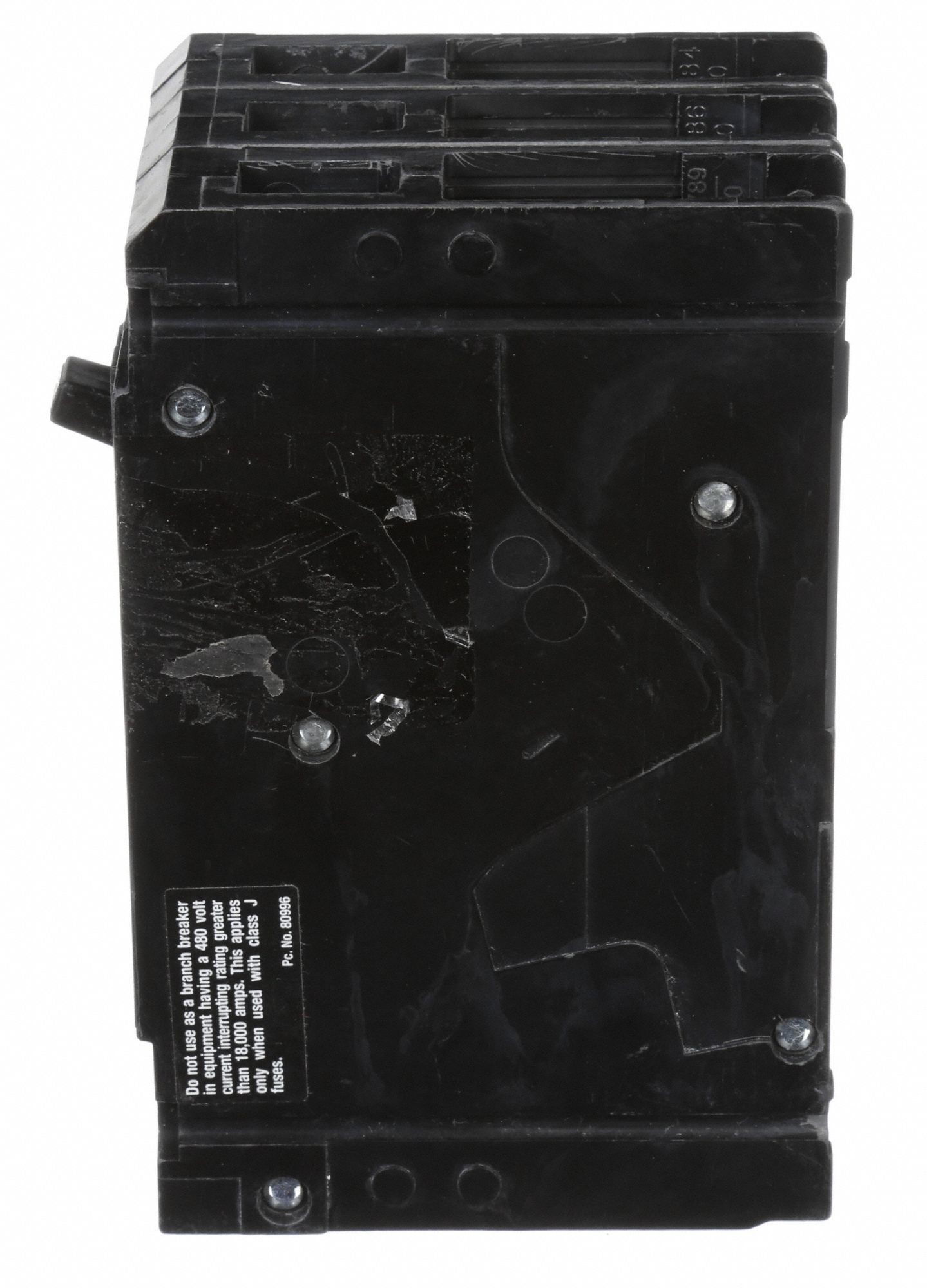 SIEMENS Molded Case Circuit Breaker: 15 A Amps, 18kA at 480V AC, Fixed, Load Side Lug, ABC ...