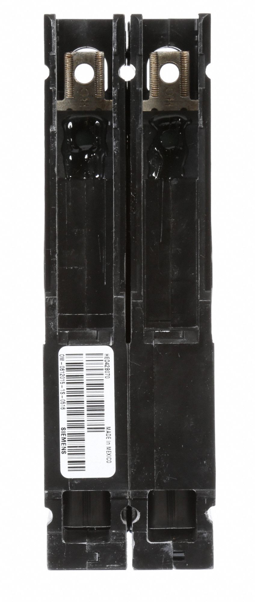 SIEMENS Molded Case Circuit Breaker: 70 A Amps, 42kA at 480V AC, Fixed, Load Side Lug, Any ...