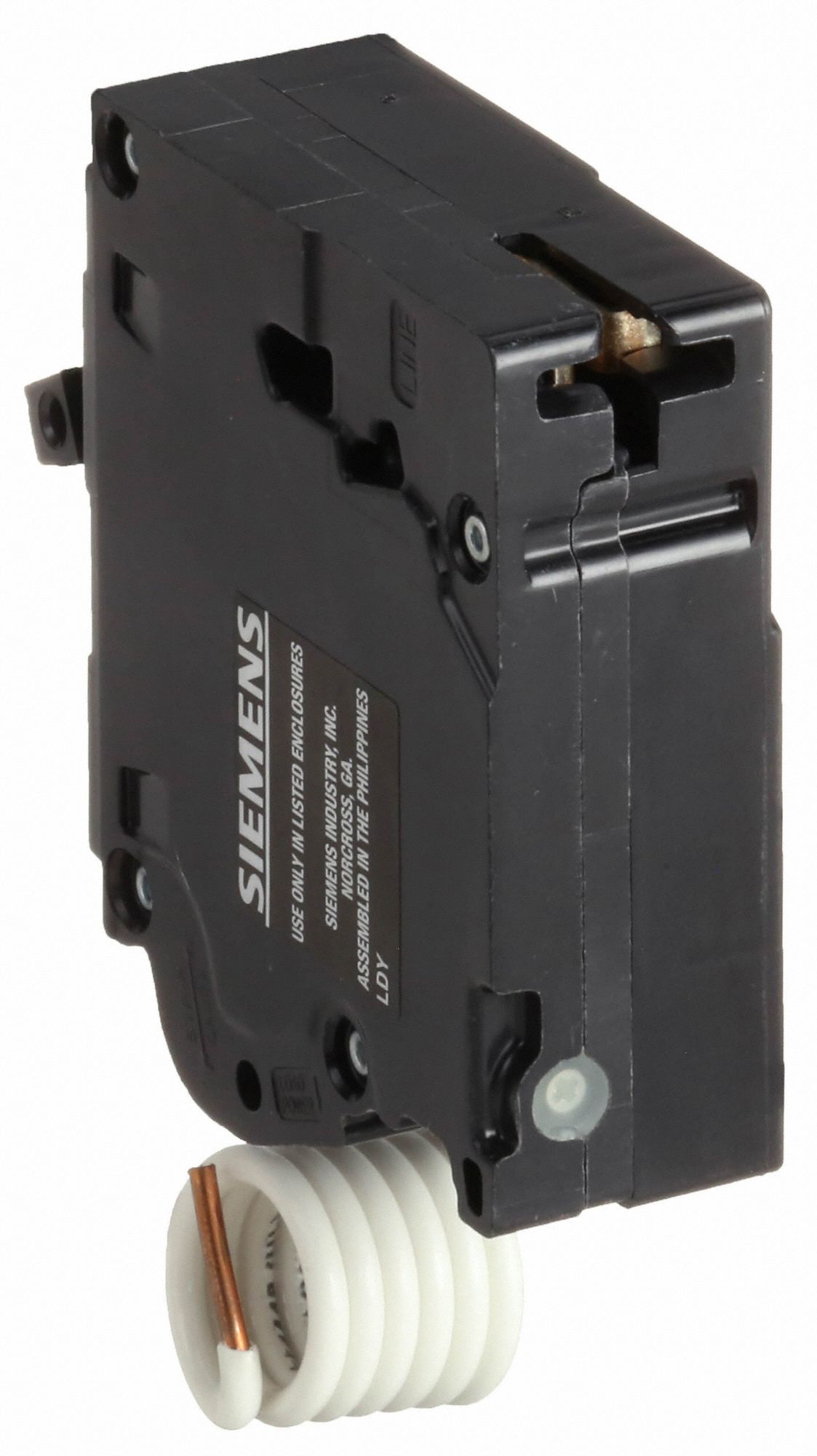 SIEMENS Miniature Circuit Breaker: 20 A Amps, 120V AC, Single Phase, 10kA at 120V AC, 1 Poles ...