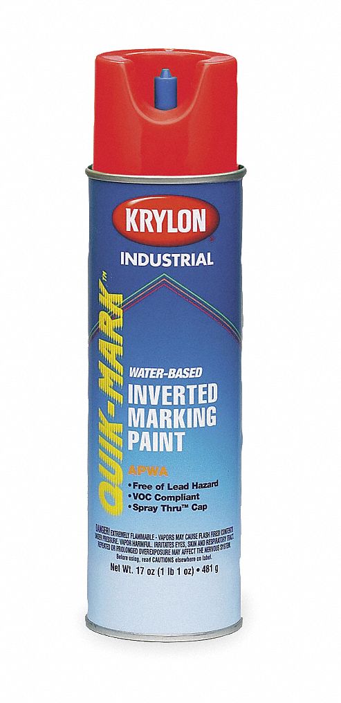 Inverted Striping Paint, Color Family Reds, Color APWA Brilliant Red ...