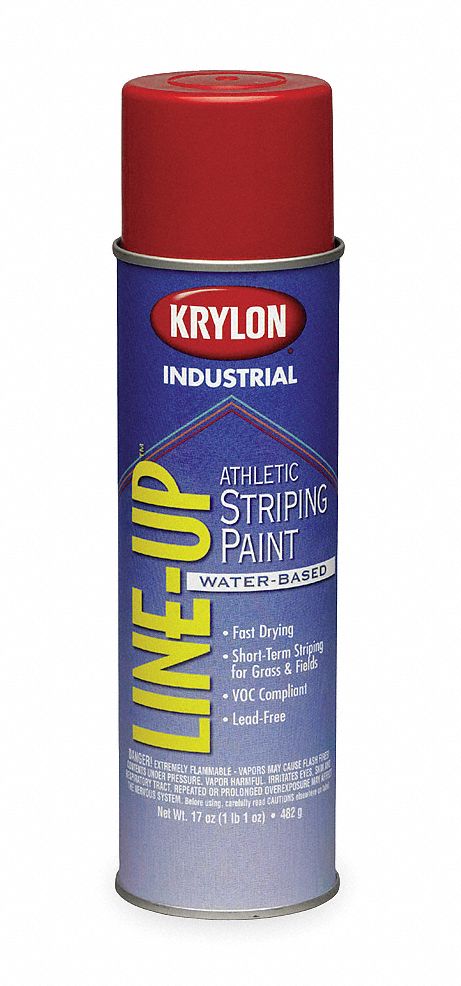KRYLON, Firelane Red, Striping Paint - 3CPN7|K08303 - Grainger