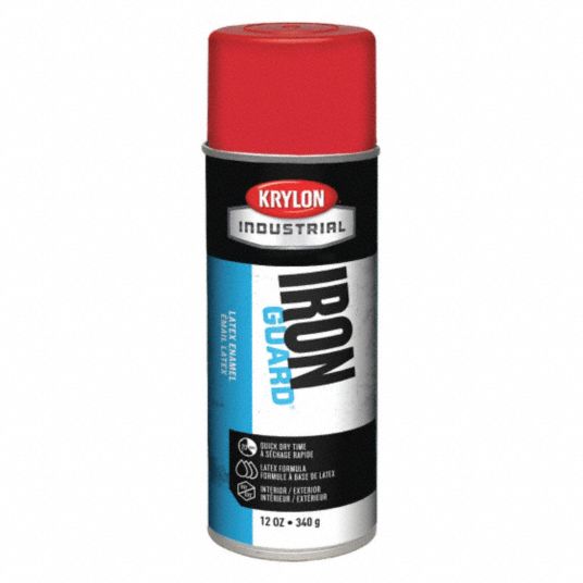 KRYLON INDUSTRIAL, Std Spray Paints, Red, Spray Paint - 3CPU4|K07902000 ...
