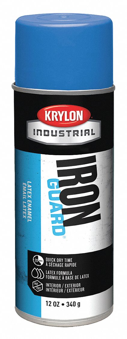 KRYLON INDUSTRIAL, Std Spray Paints, Blue, Spray Paint - 3CPU9 ...
