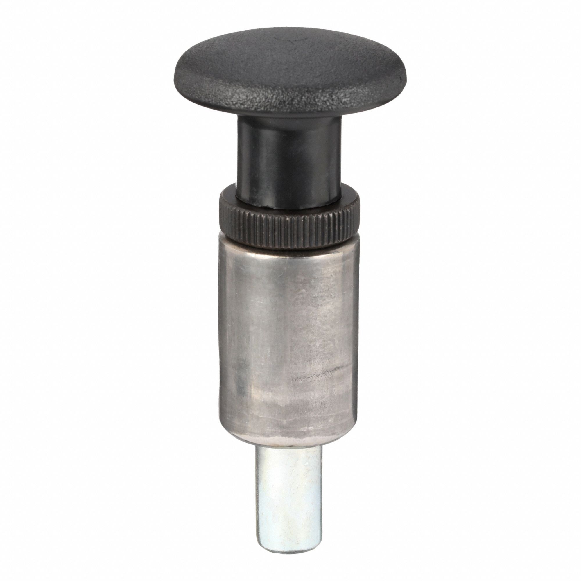 Pull Knob, 0.5 in Plunger Wd, Weld Mount Retractable Spring Plunger ...